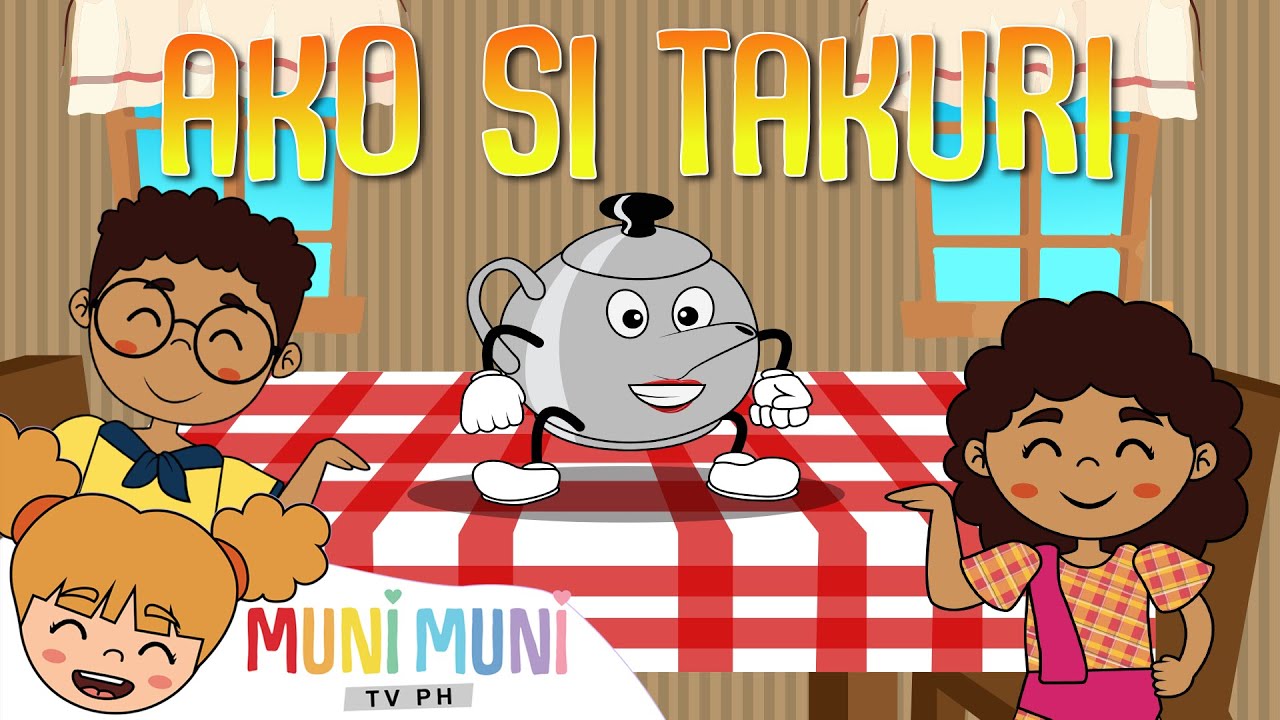 AKO SI TAKURI WITH LYRICS | Animated Filipino Nursery Rhyme | Muni Muni TV PH Chords - Chordify