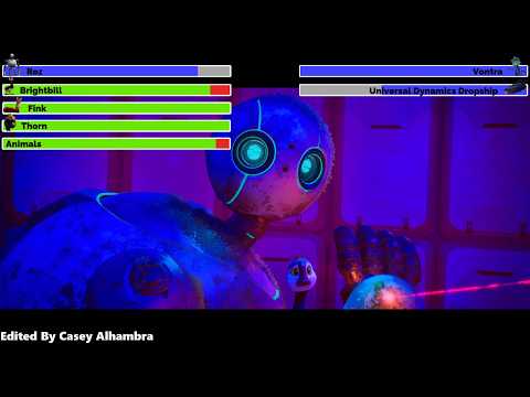 The Wild Robot (2024) Final Battle with healthbars 2/2