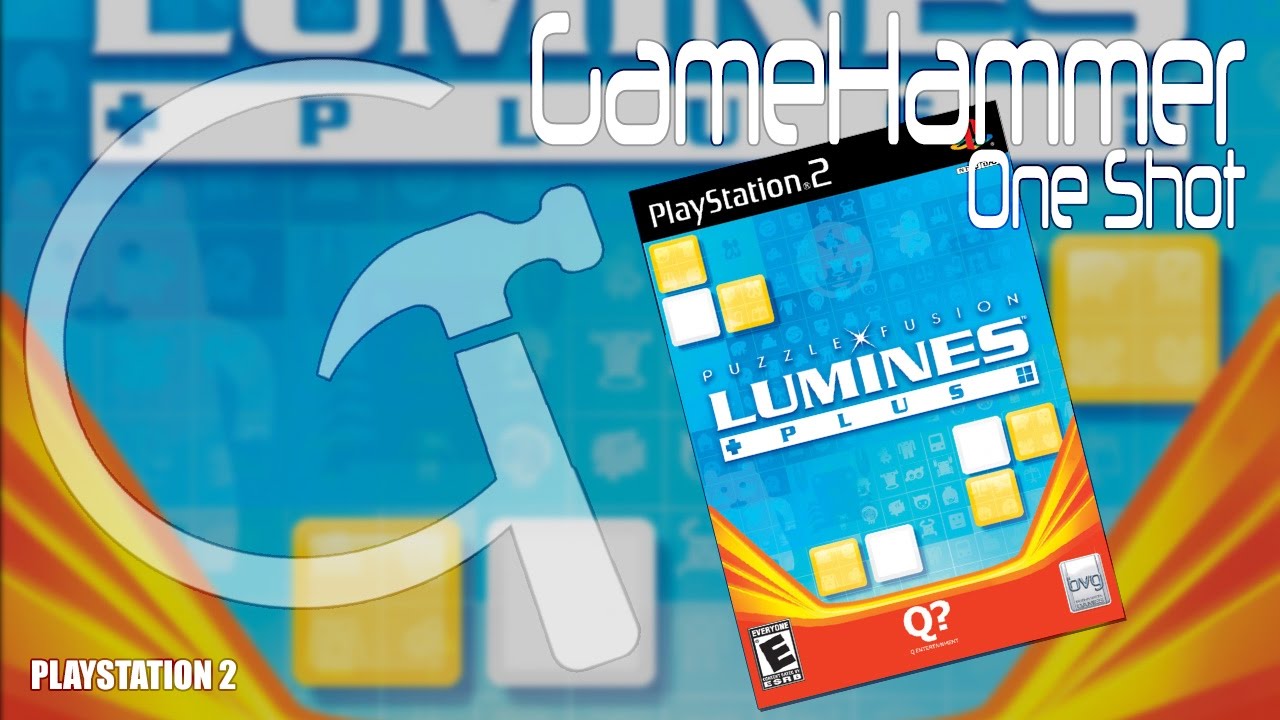 Lumines Plus - PlayStation 2 - GameHammer One Shot #7 - YouTube