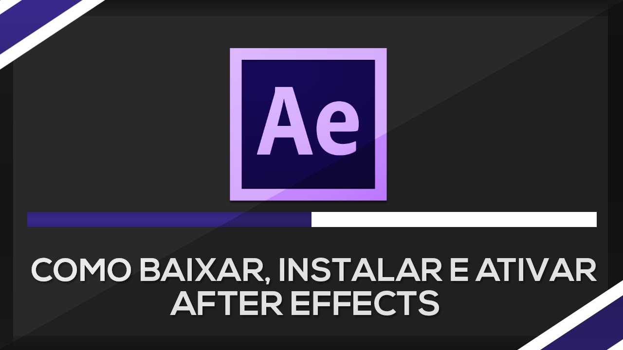 Como Baixar Instalar E Ativar O After Effects Cc 2018