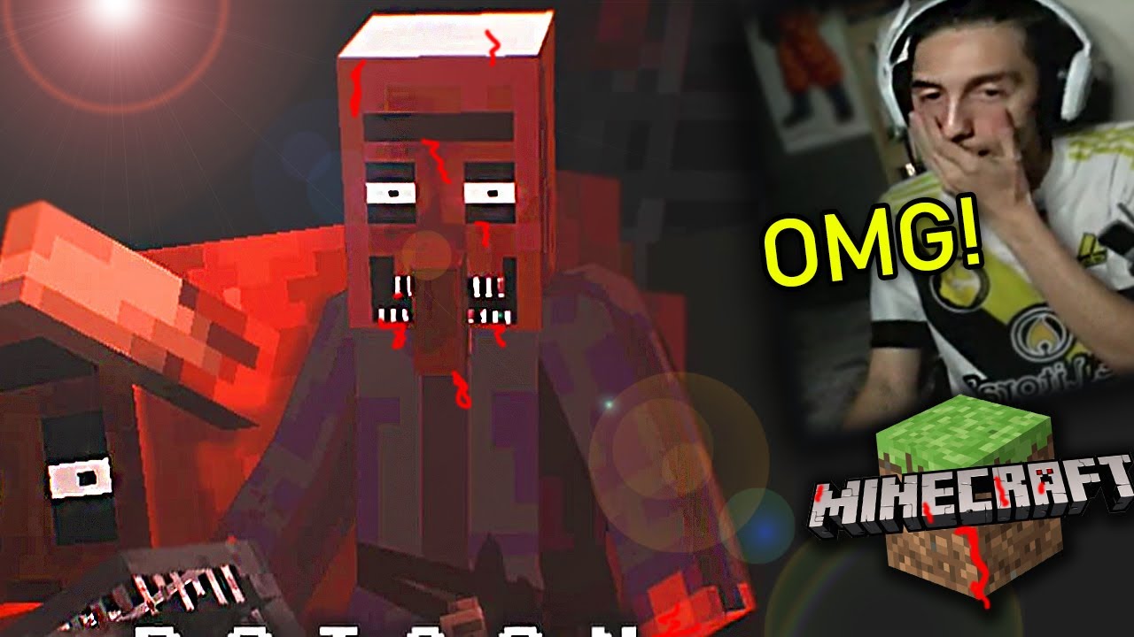 ESTO es MINECRAFT pero en MAPA de TERROR - YouTube