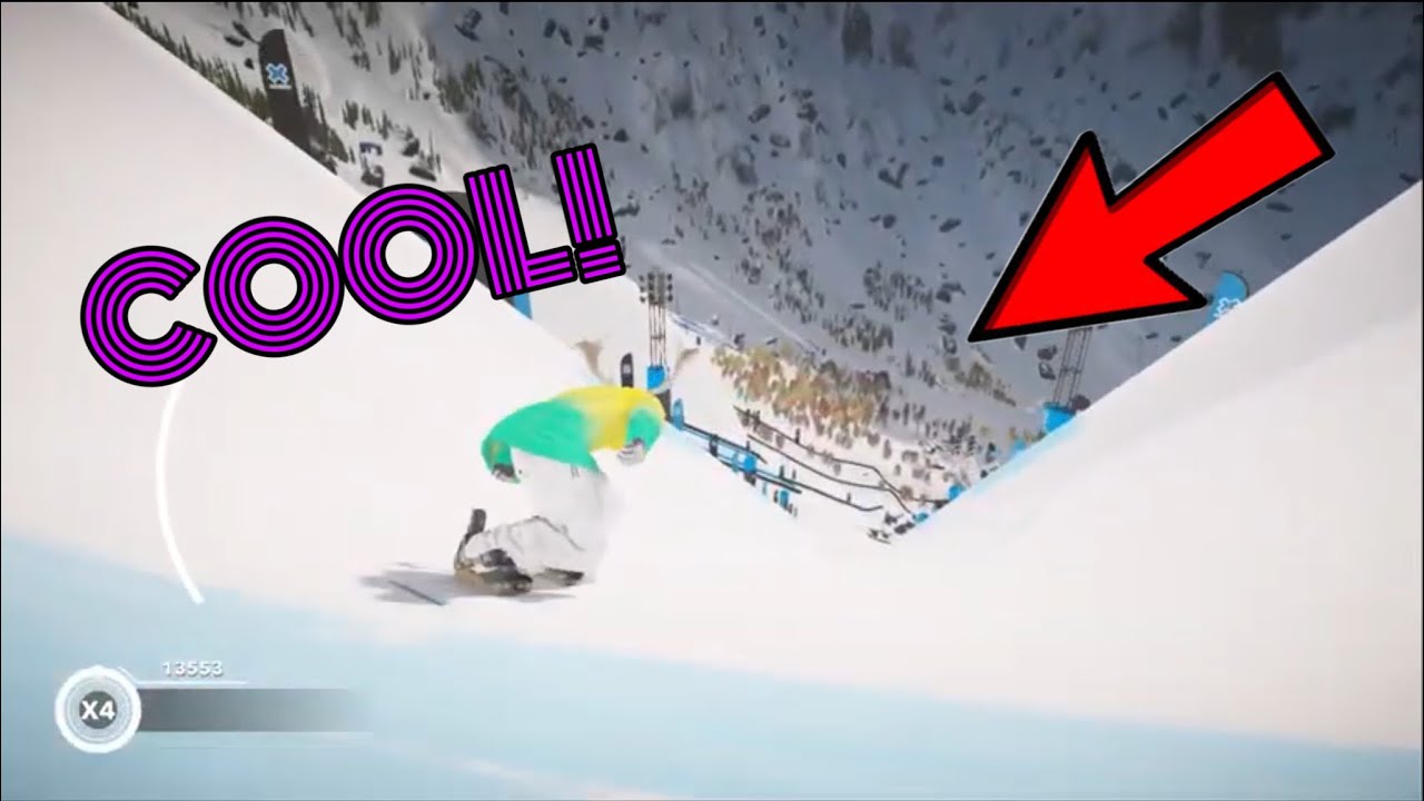 HUGE HALF PIPE!!! | STEEP - YouTube