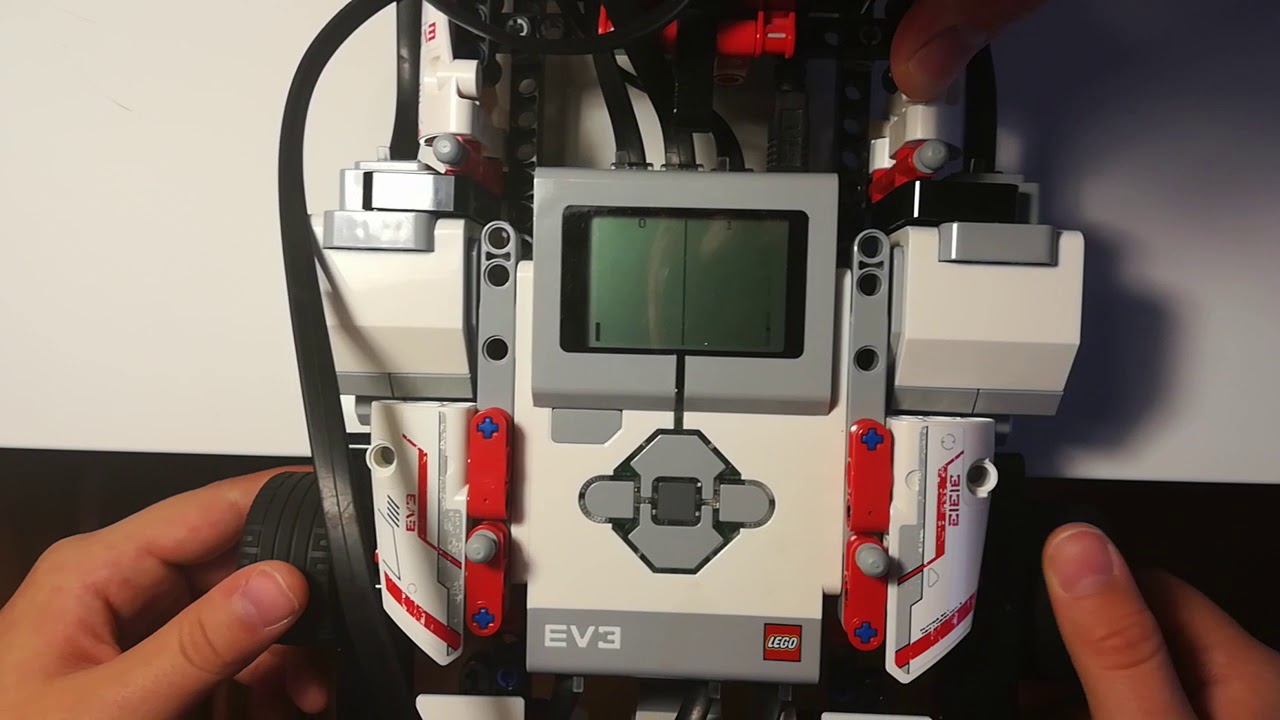 Pong game on Lego Mindstorms EV3 - YouTube