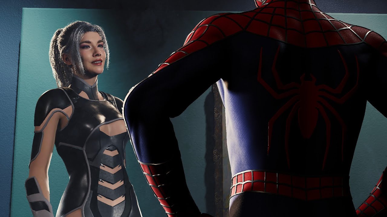 Black Cat DLC - Spiderman Remastered (with mods) - YouTube