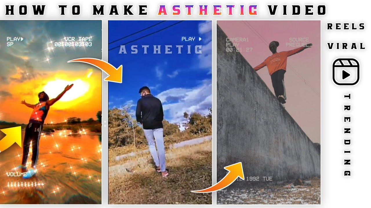 How To Make Aesthetic Video For Reels In Android IOS Aesthetic Video ...