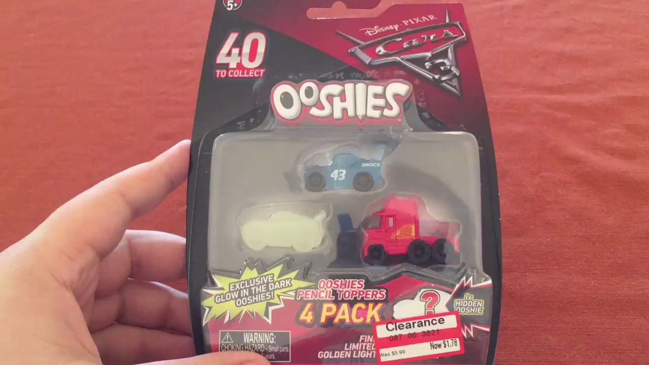 Ooshies - Cars 3 - 4 Pack Unboxing #2 - YouTube