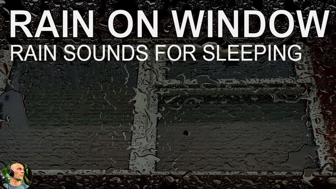 Rain Sounds On Barn Windows Black Screen Rain NO THUNDER, Rain Sounds ...