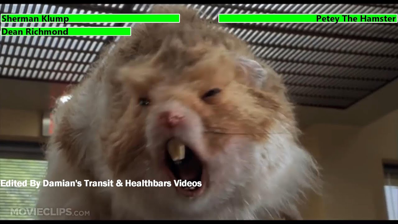 Nutty Professor II: The Klumps (2000) Hamster Attack with healthbars (20K Subscriber Special ...