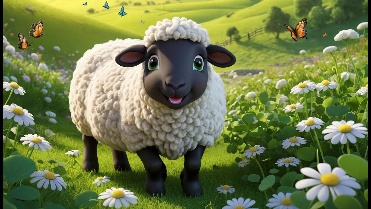 White Sheep, Fluffy and Fat | Fun Sheep Song for Kids | Counting Sheep ...