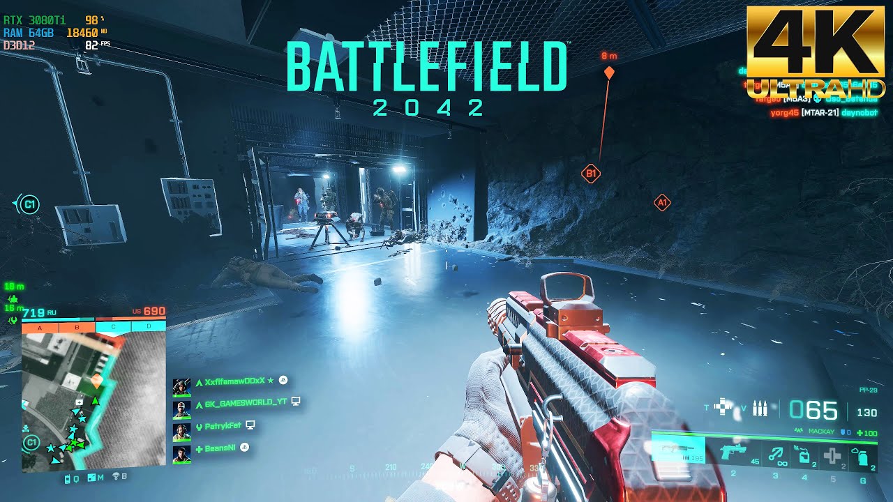 Battlefield 2042 REDACTED - Close Quarters Conquest Gameplay 4K60FPS ...