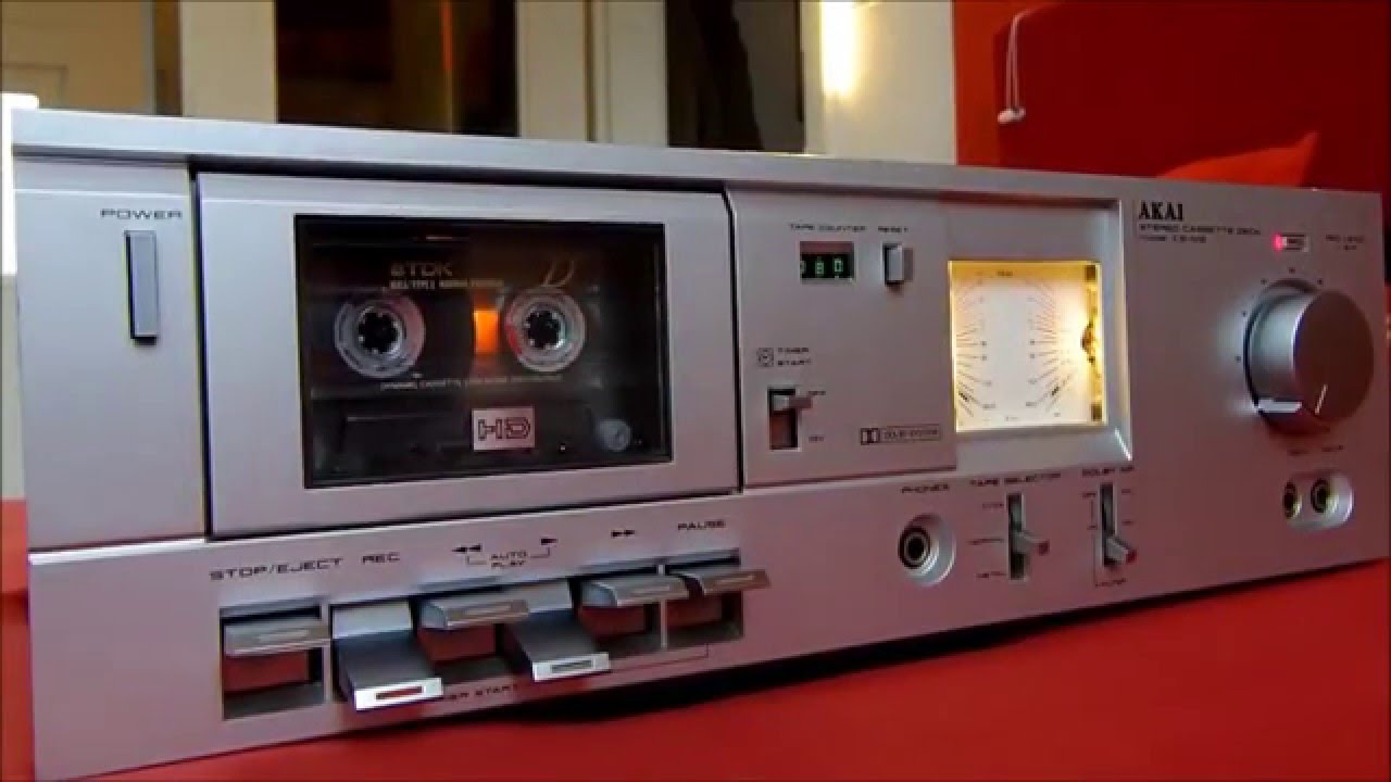 Akai - STEREO CASSETTE DECK - CS - M3 - Vintage - YouTube