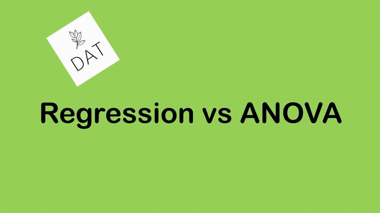 Regression Vs ANOVA YouTube regression-vs-anova-youtube