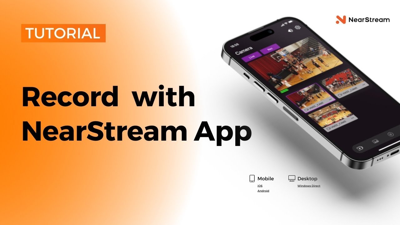 How to record streams with NearStream App - YouTube