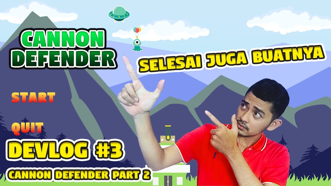 BIKIN GAME SHOOTER CANNON DEFENDER SELESAI | GAME DEVELOPER INDONESIA ...