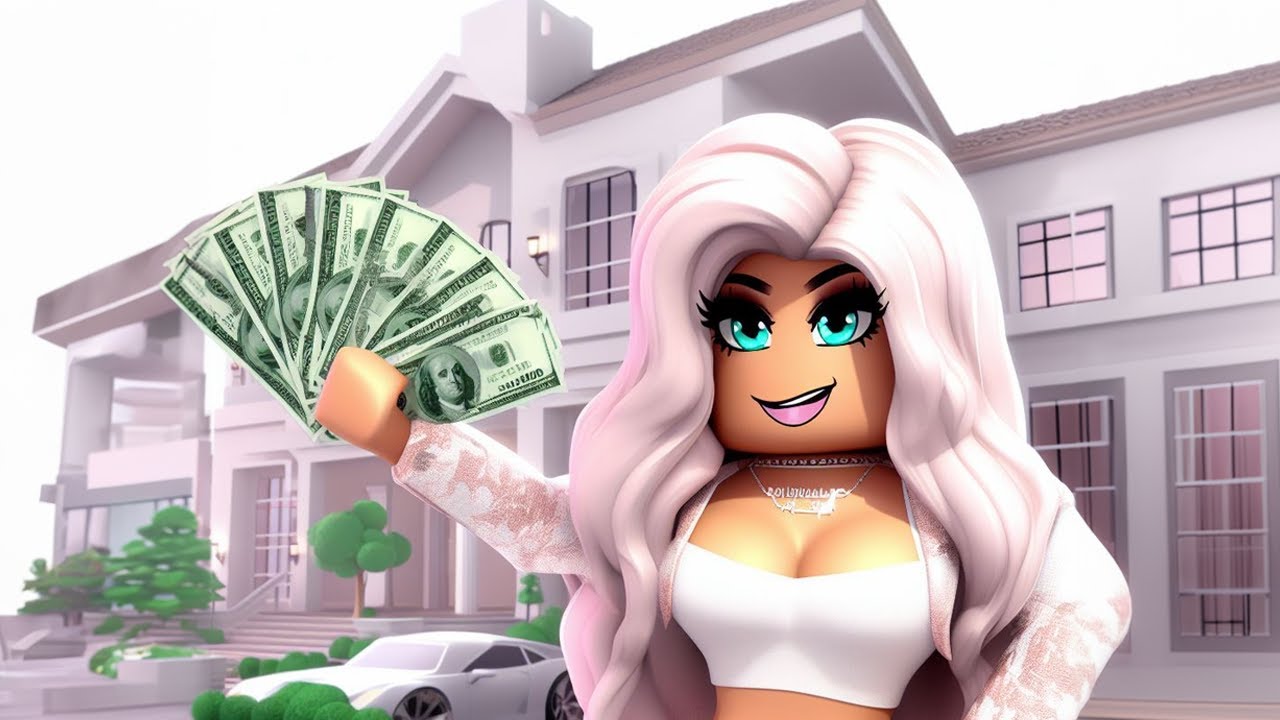 the richest girl on roblox.. - YouTube