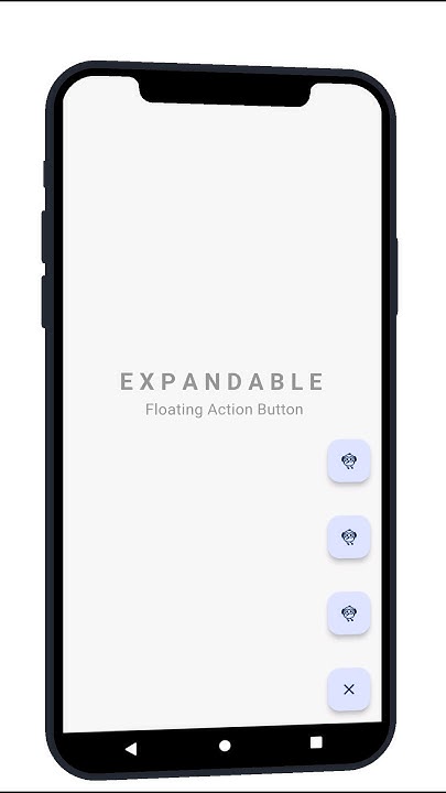 Expandable Floating action Button to your #Flutter App 🩵📱 - YouTube