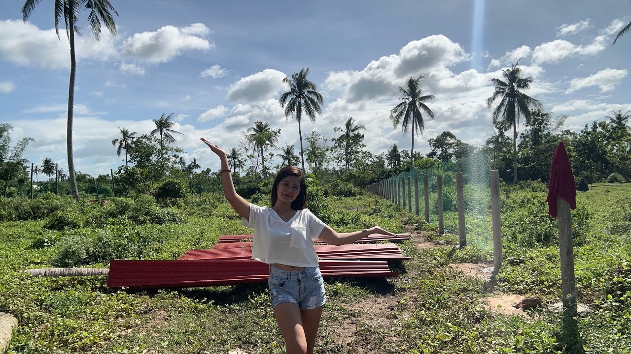 Bagong Free range Area ko para sa Rhode Island Reds! Nabakuran na 😊 ...