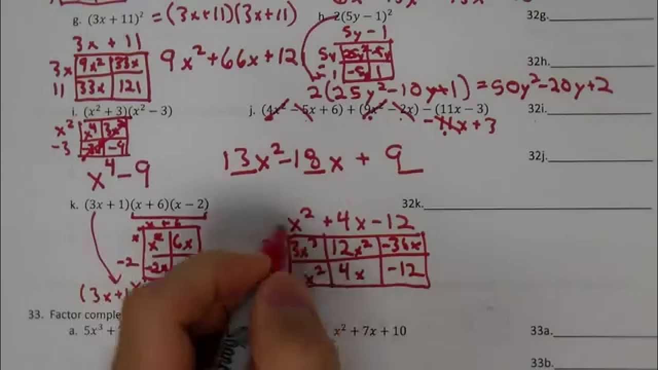 Math 2 Second Semester Final Review Part 5 (Ch 11) - YouTube