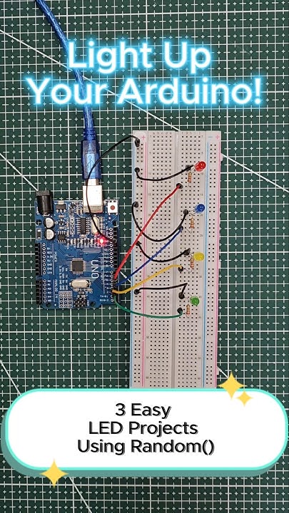 Arduino Random LED Blinking 🔥 3 Amazing Projects in 30 Seconds! #Arduino #Shorts - YouTube