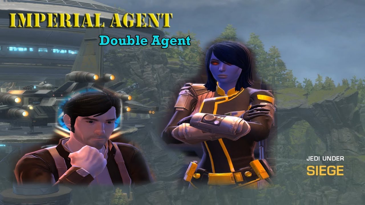 SWTOR. Jedi Under Siege. Imperial Agent | For the Republic - YouTube