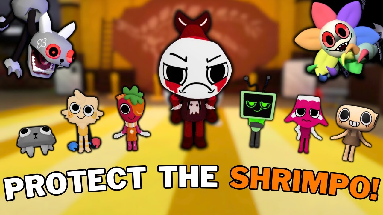 PROTECT THE SHRIMPO | DANDYS WORLD CHALLENGE - YouTube