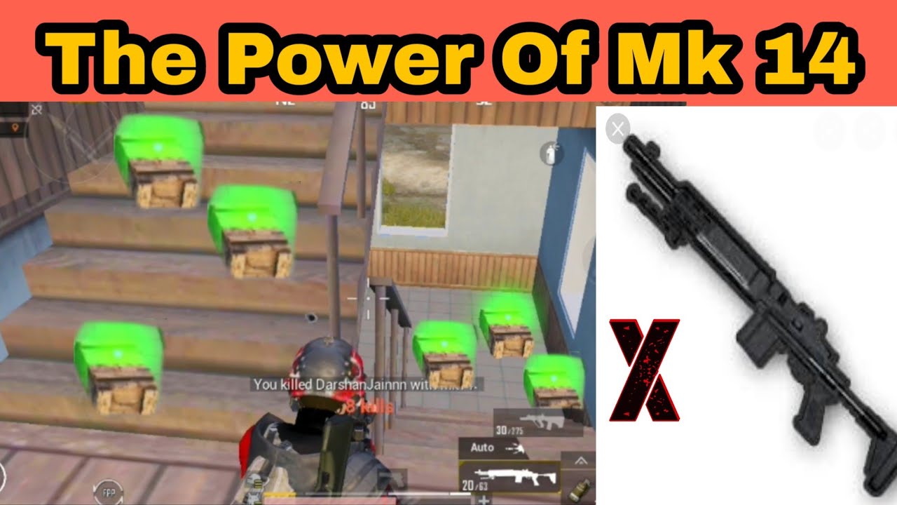 The Power Of Mk 14 || Grenade X || Pubg Mobile Gameplay - YouTube