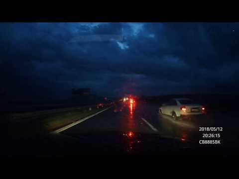Idiot in the rain