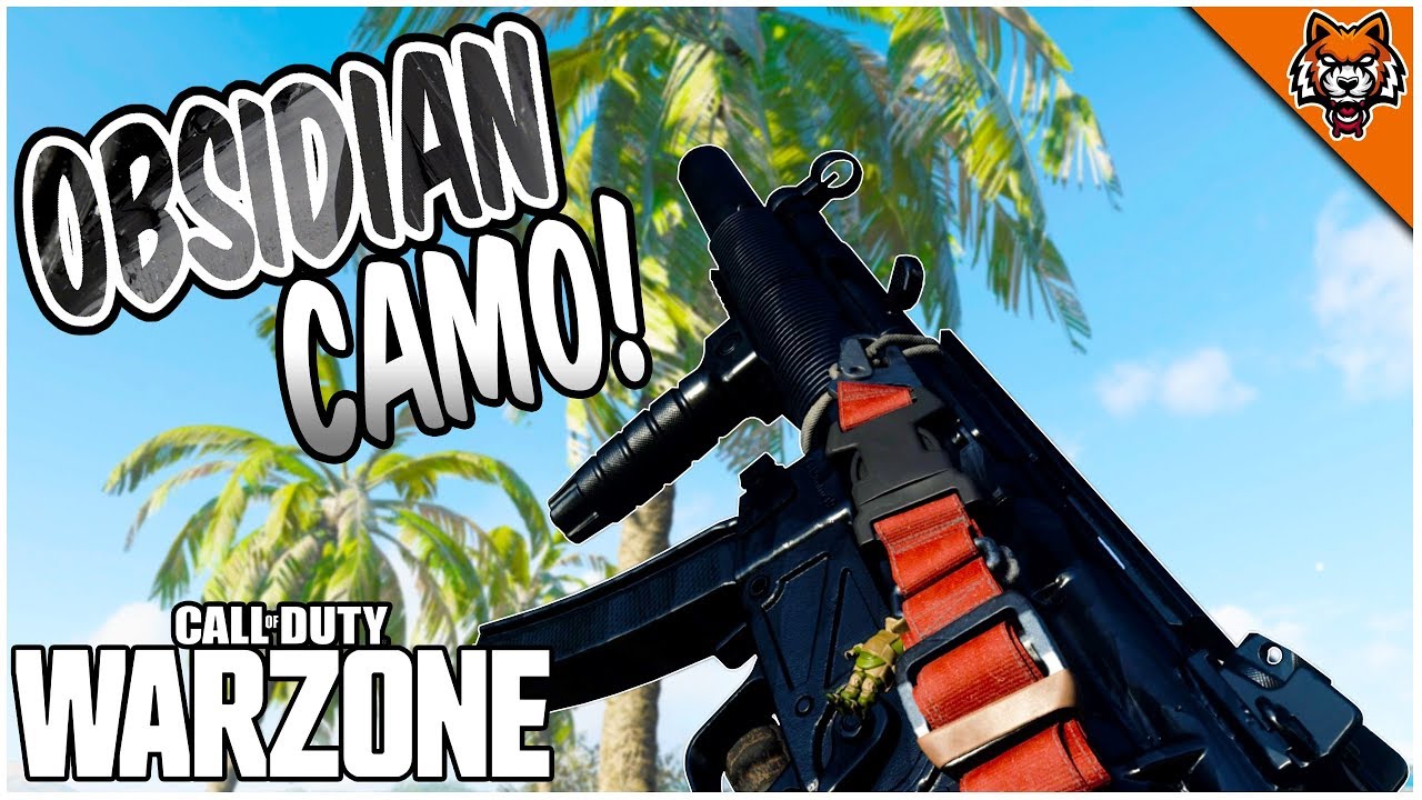 The OBSIDIAN Camo MP5 In Call of Duty Warzone... - YouTube