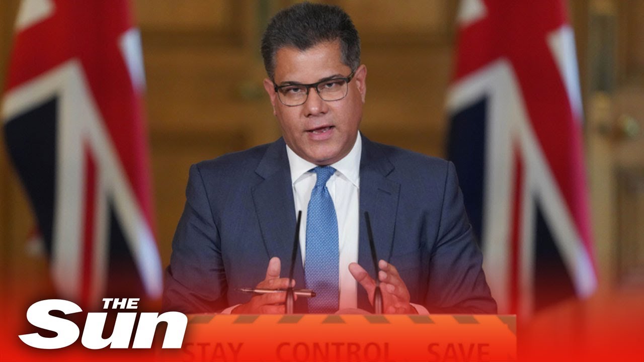 MP Alok Sharma and UK govt. officials give daily briefing on the COVID ...