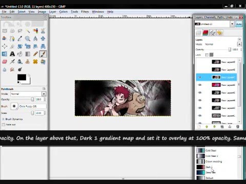 Gimp Signature Tutorial 2 - YouTube