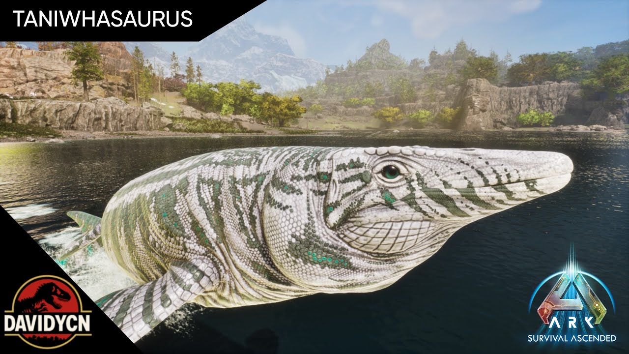 COMO DOMESTICAR A TU TANIWHASAURUS en Ark | Kami's Feral Critters ...