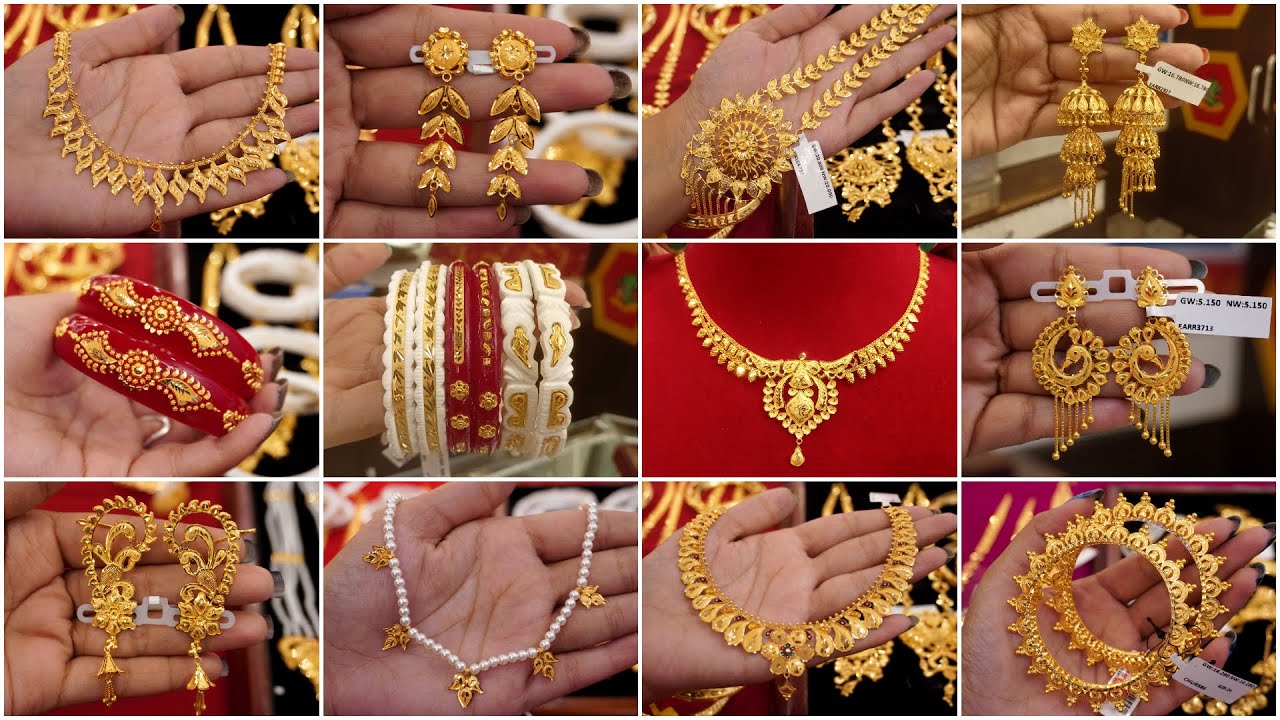 Matro 1 Gram Theke 😍 Biyer Jonno Necklace/Earrings/Tikli/Rings/Choker ...