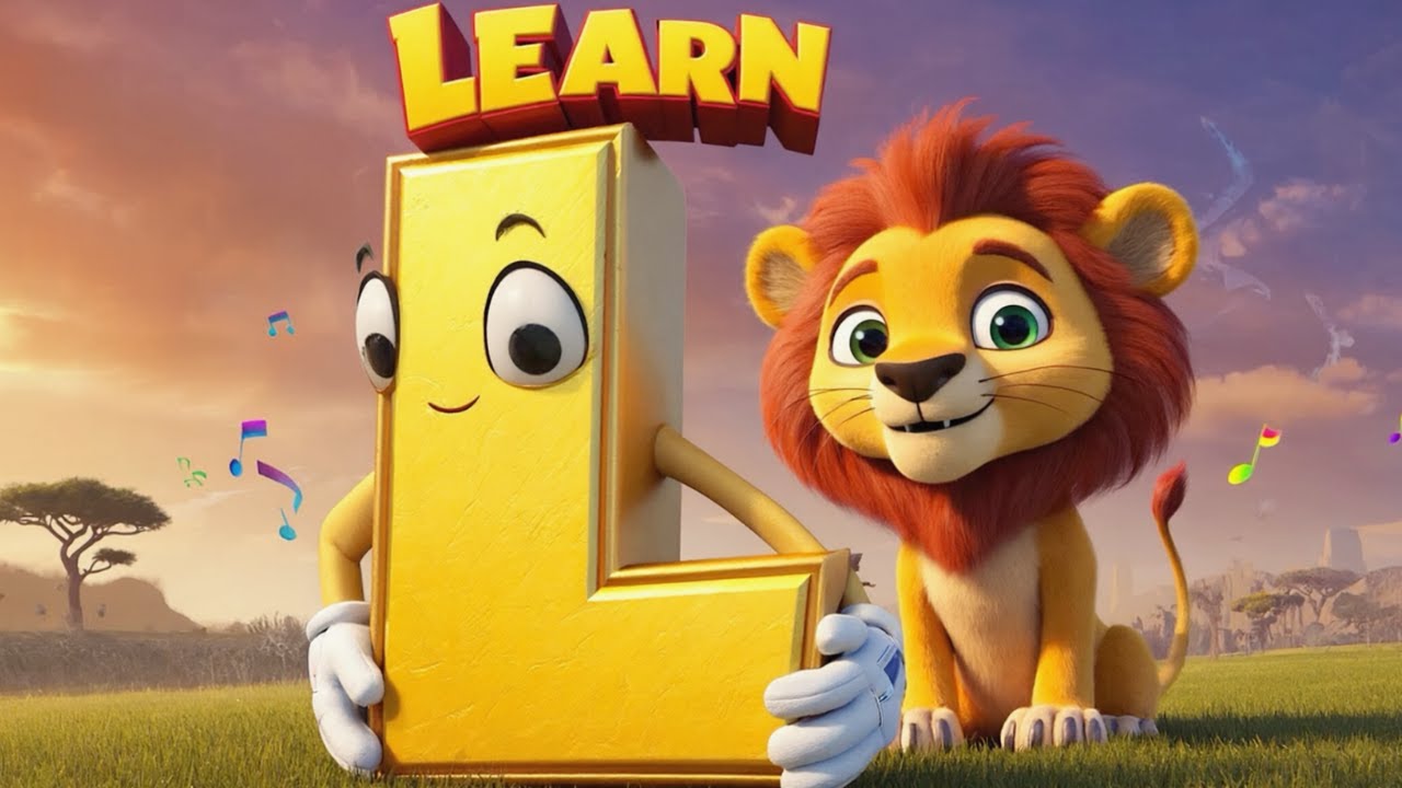 L Vocabulary for Kids 📚 | Learn First Words with Letter L 👶 | Fun ABC ...