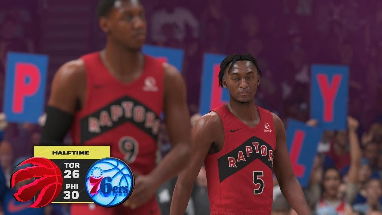 NBA 2K25 - Halftime Halfcourt Shot - YouTube