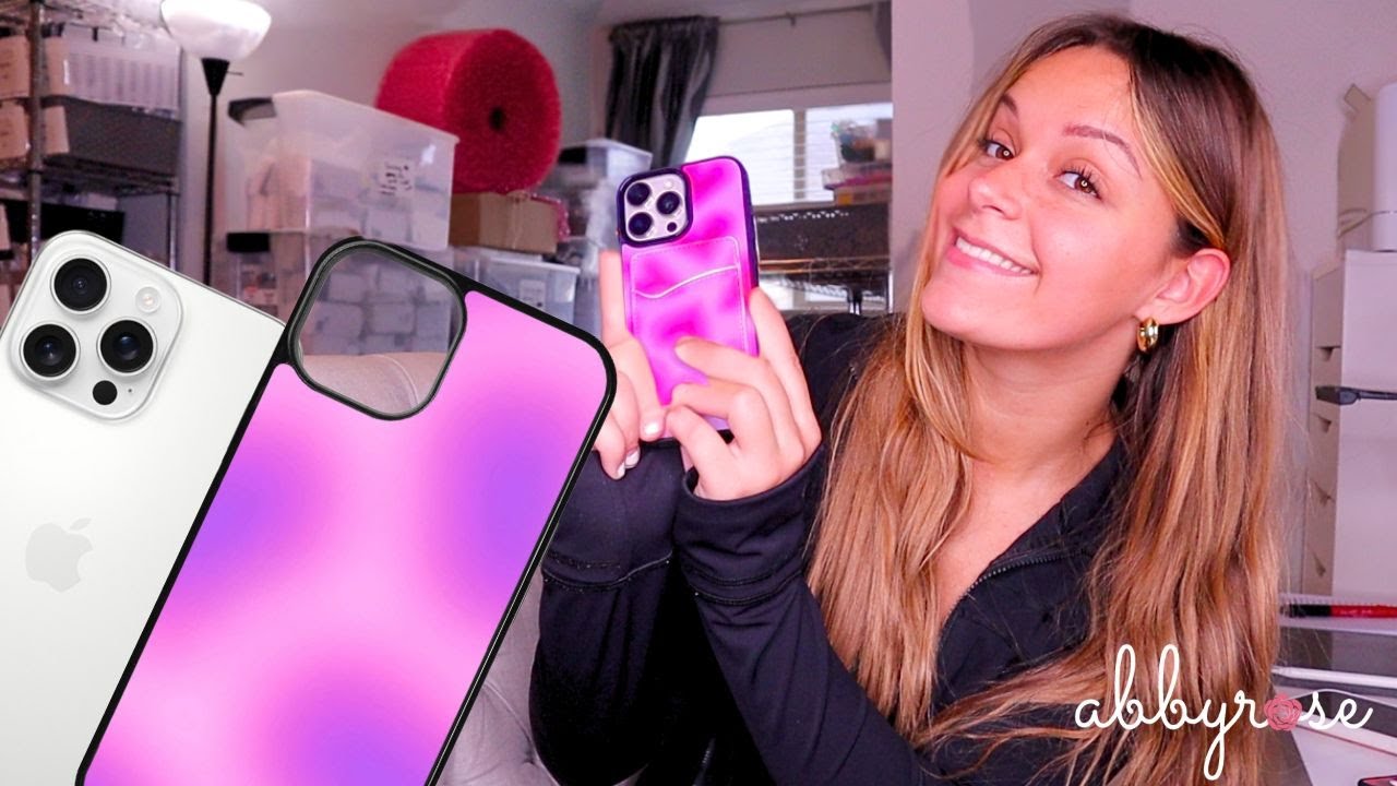 Unboxing My New iPhone & Making a Phone Case For it - YouTube