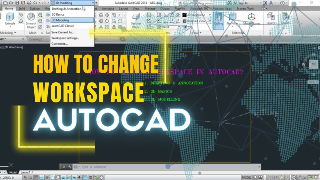AUTOCAD Me WORKSPACE Change Karne Ka Sahi Tarika Or How To Change autocad-me-workspace-change-karne-ka-sahi-tarika-or-how-to-change