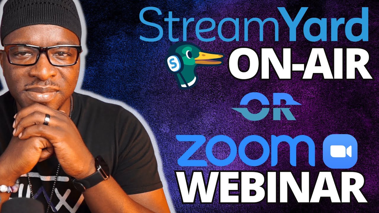 Has StreamYard replaced Zoom Webinar with On Air? - YouTube