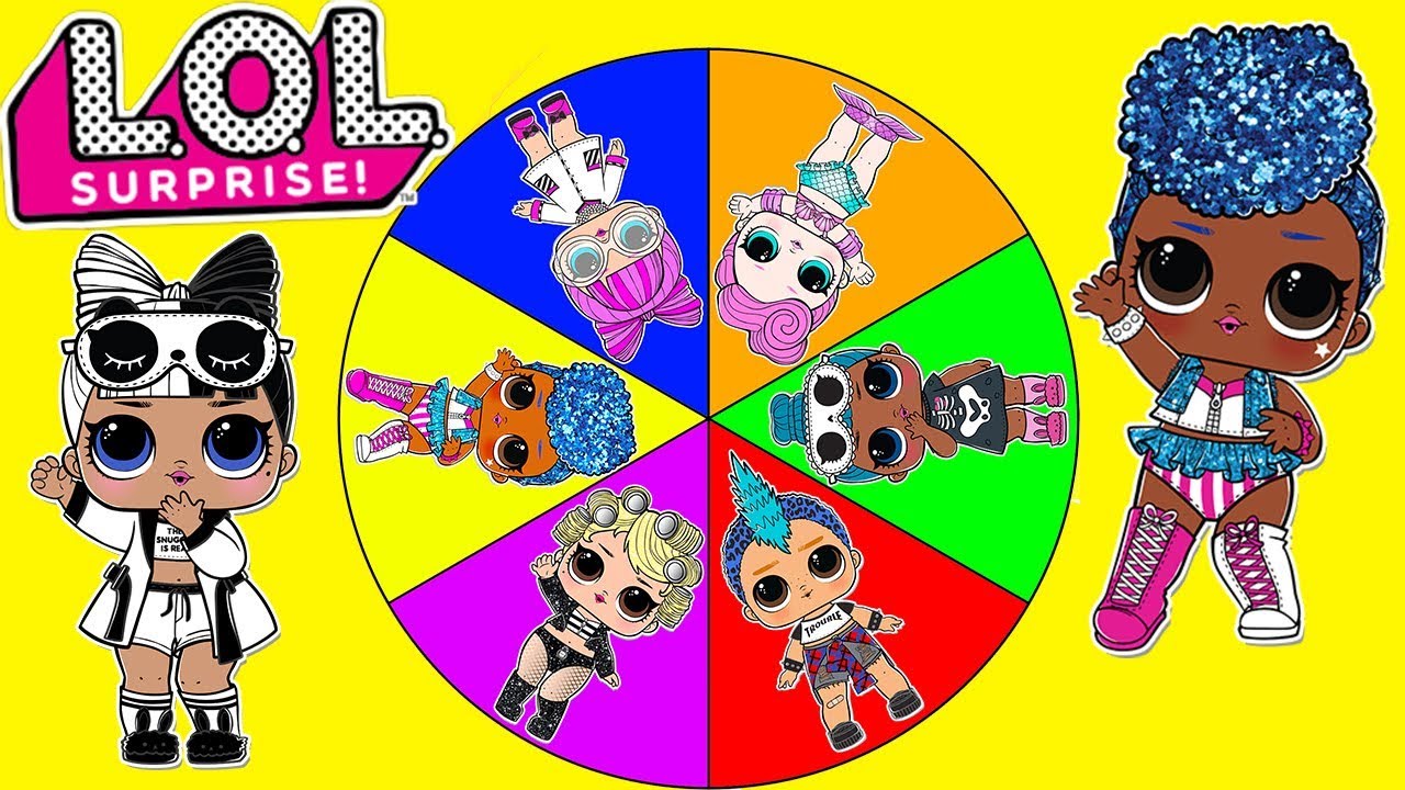 Jelly Layer LOL Surprise Dolls Real or Fake - Spin the Wheel Toy Game ...