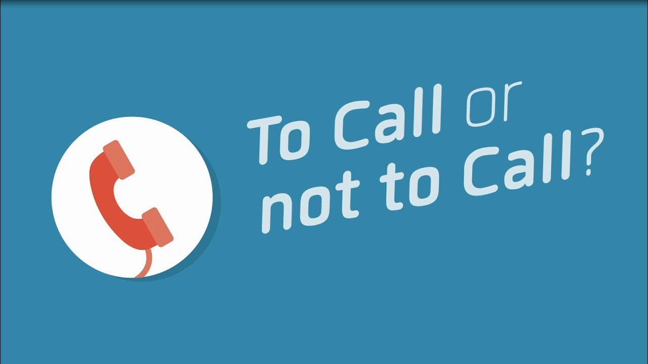 To Call or Not to Call - Workindenmark - YouTube