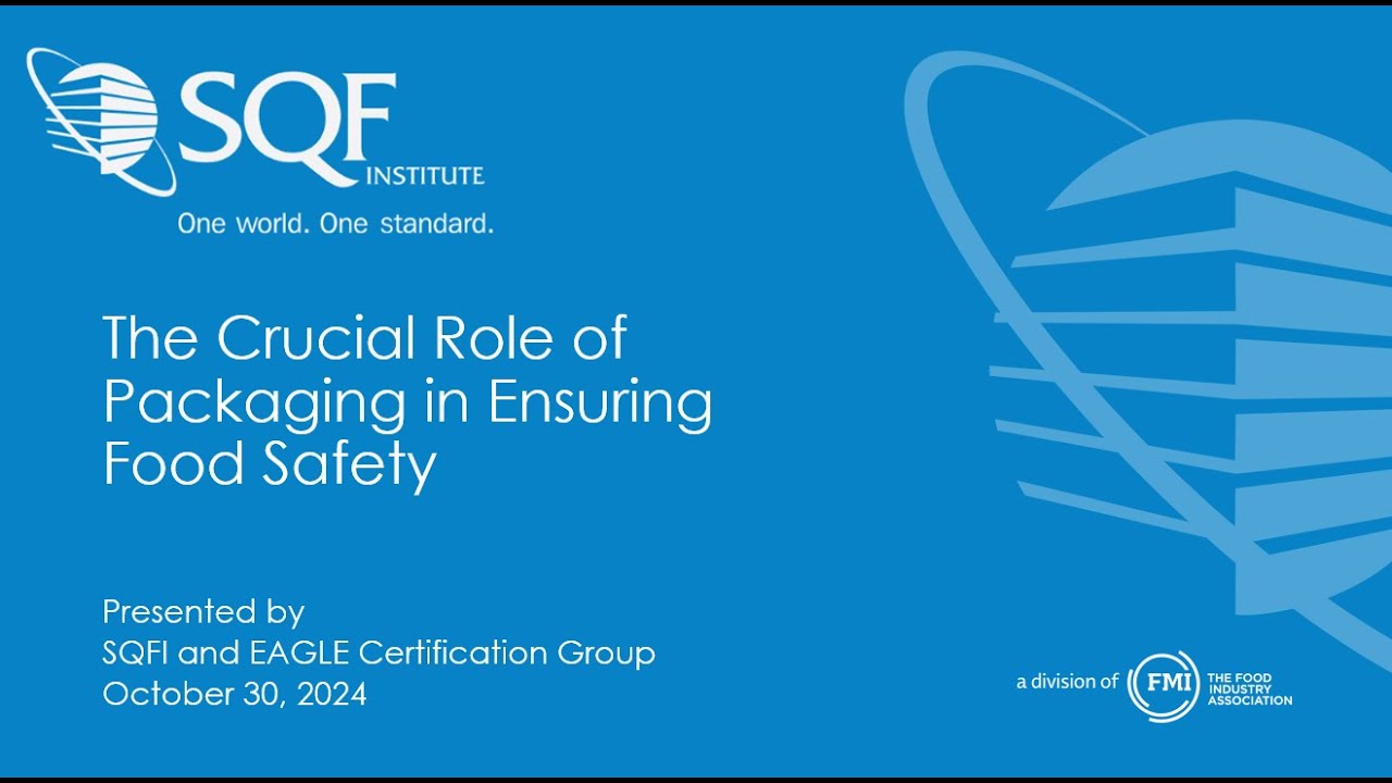 The Crucial Role of Packaging in Ensuring Food Safety - YouTube