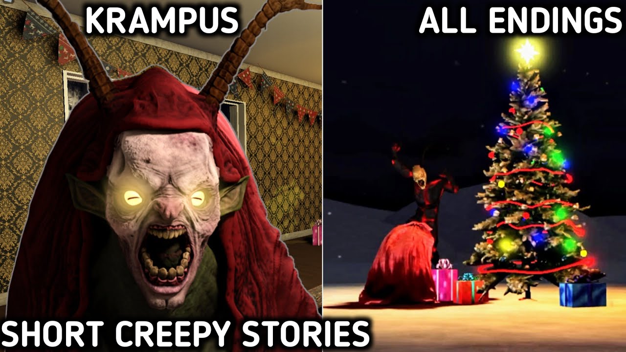 Roblox Short Creepy Stories - KRAMPUS All Endings Full Walkthrough Christmas Update - YouTube