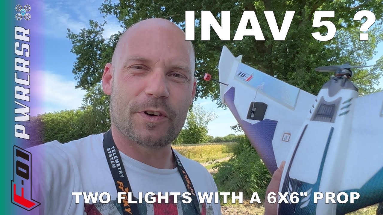 INAV 5 and 6x6 two flights with the PowerCruiser | Hee Wing F01 EP:26 ...