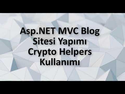 Asp NET MVC Crypto Helpers ile MD5 Şifreleme İşlemleri - YouTube