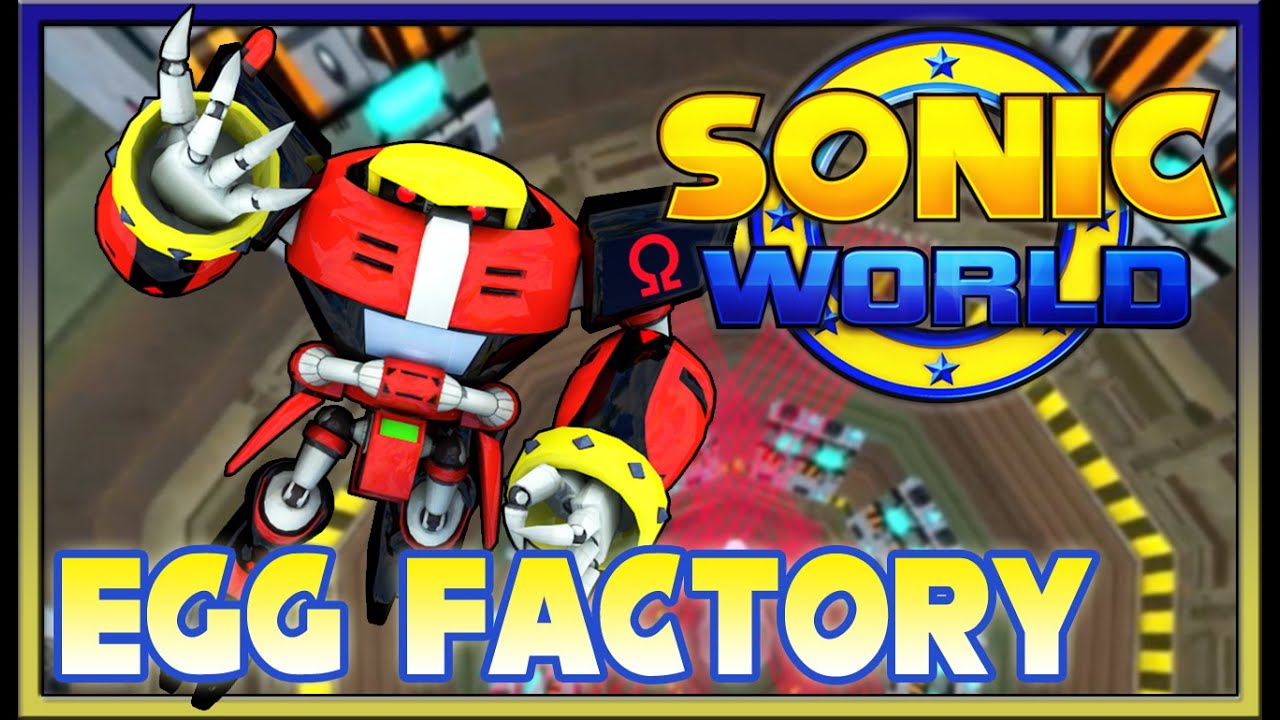 Sonic World: Egg Factory w/ Blaze, Omega & Cream (Custom Level) - YouTube