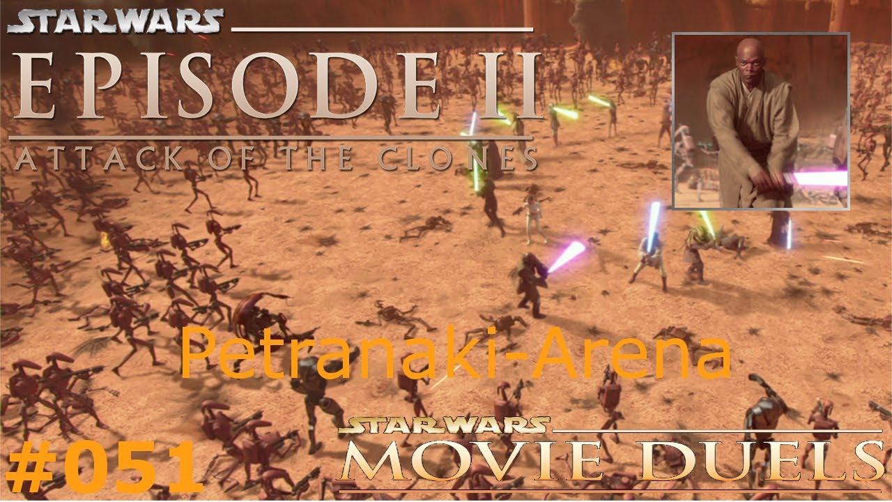 Star Wars: Movie Duels #051 Petranaki Arena | Mace Windu | Episode 2 ...