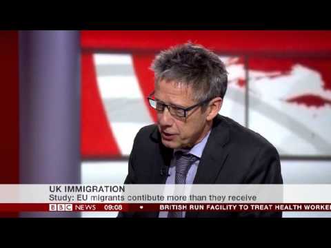 Christian Dustmann on BBC News Channel, 5th November 2014 - YouTube
