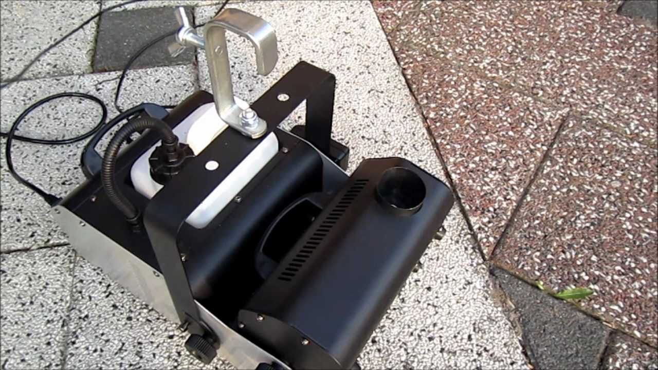 Bax WSM03-M MKII rookmachine (review) - YouTube