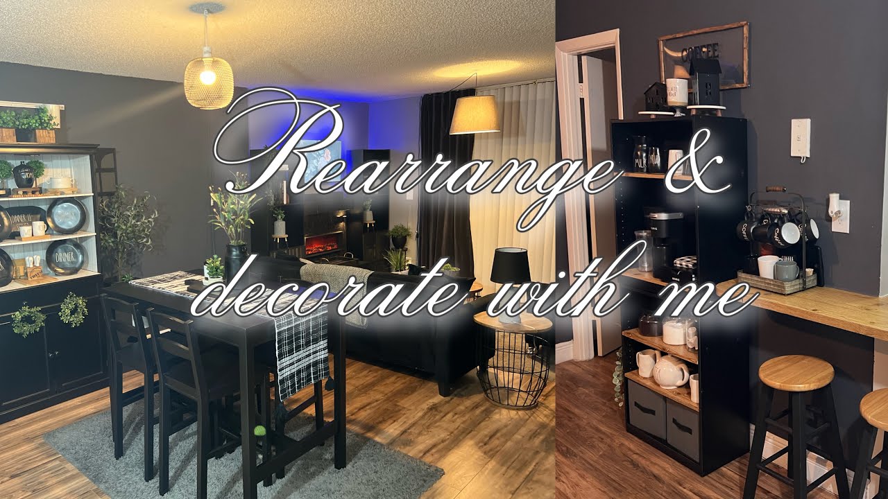 Rearrange & decorate with me - YouTube
