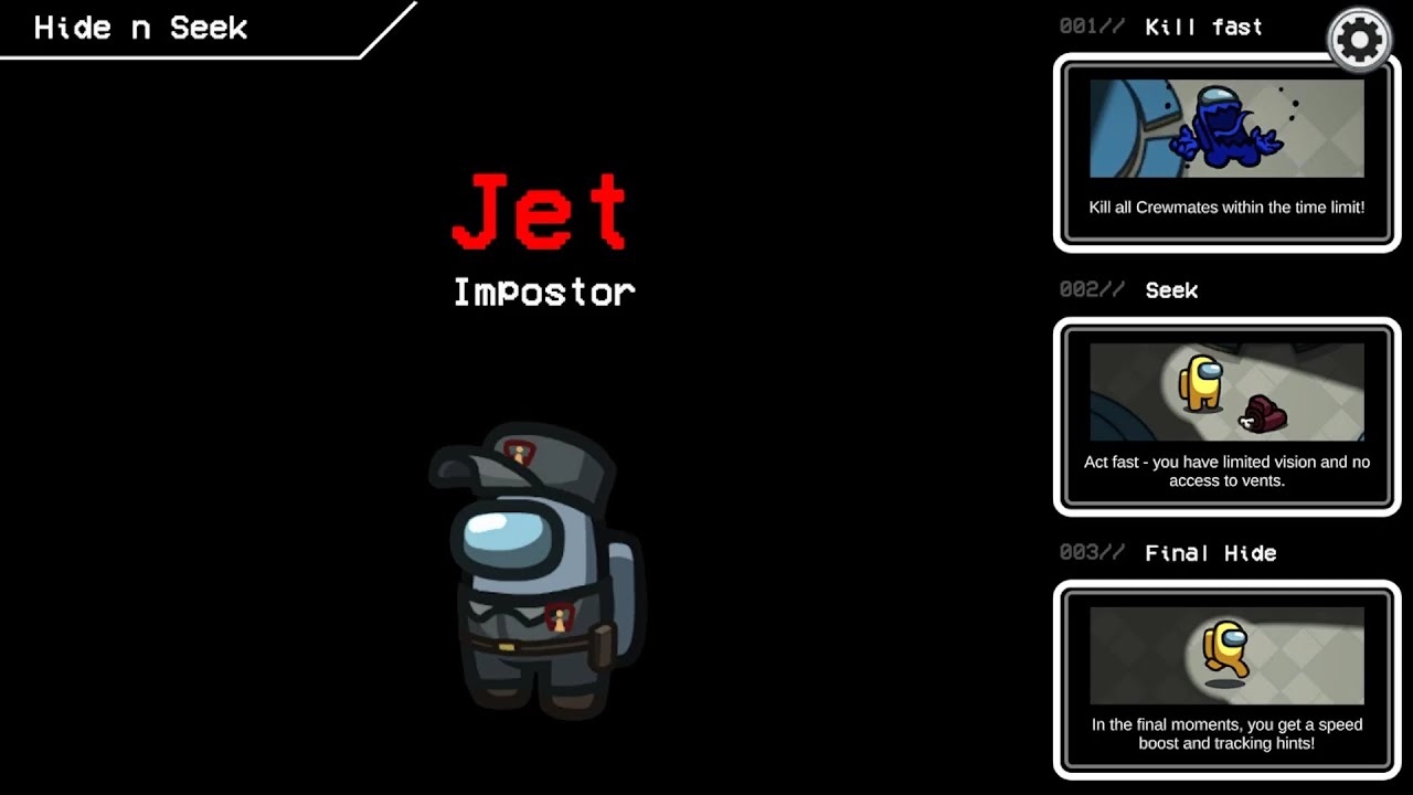 Among Us - Run from the Seeker - The Skeld Hide and Seek Mode Gameplay ...