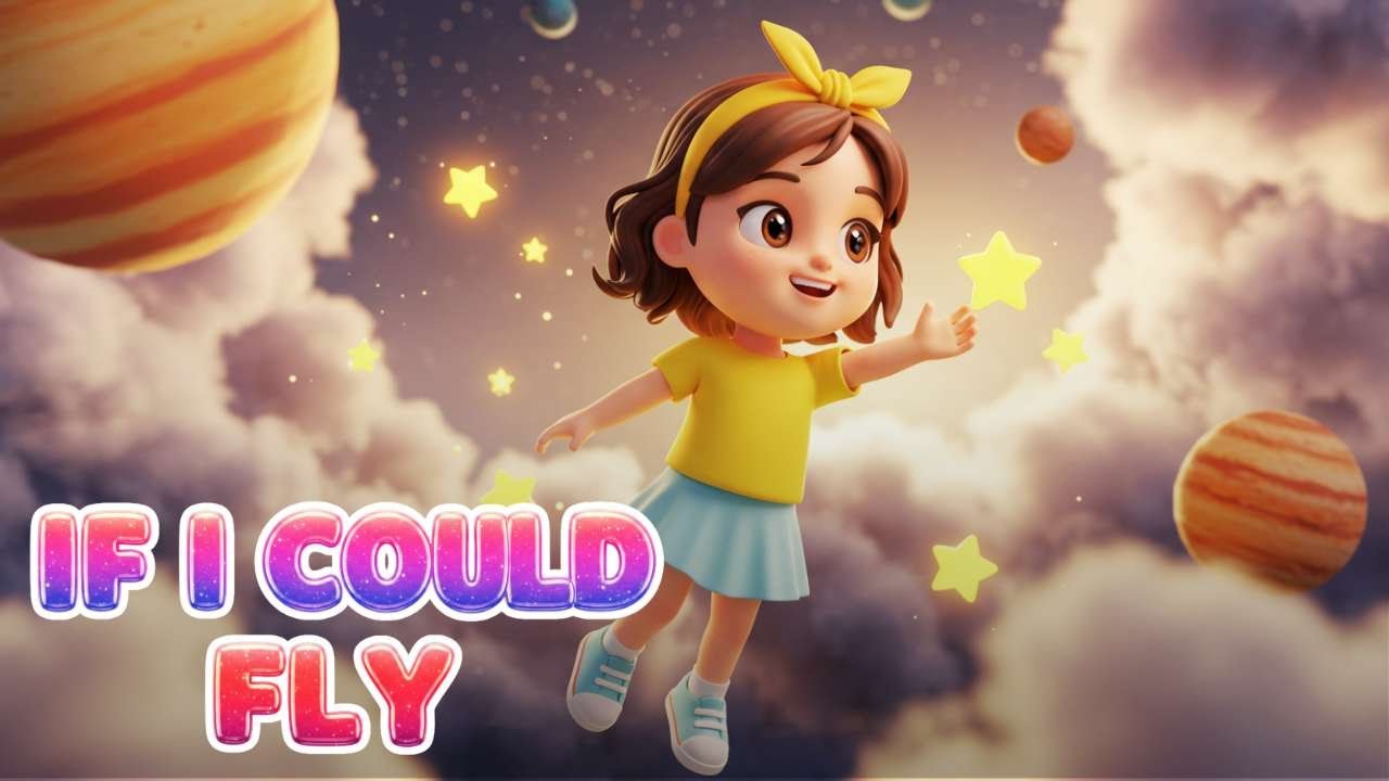 IF I COULD FLY | New Favourite nursery rhymes & kids songs - YouTube
